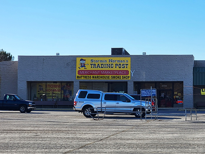 No-nonsense storefront, all-business bargains - Stormin Norman's lets the deals do the talking.