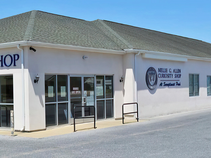 Clean, organized, and filled with potential – this thrift store's interior is where fashion gets its second chance.