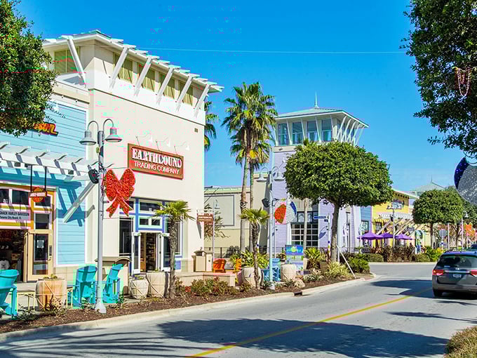 Panama City's colorful shopping district proves Florida knows how to do "beachy chic" better than anyone.