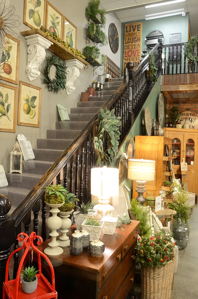 Botanical prints and architectural details create the perfect backdrop for that "I just threw this together" look that actually took hours.