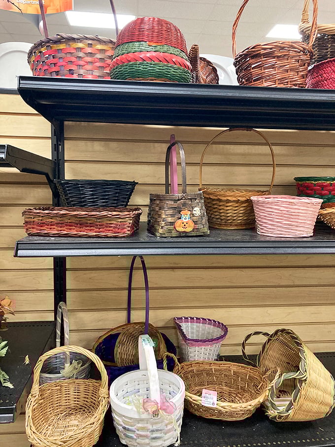 Baskets upon baskets upon baskets. From Easter egg hunts to picnics to "that perfect storage solution," woven wonders for every occasion.