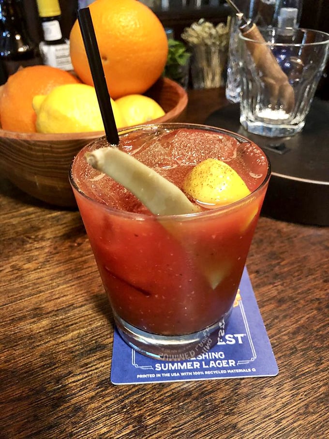 The kind of Bloody Mary that makes you wonder if vegetables were always meant to be drinks.
