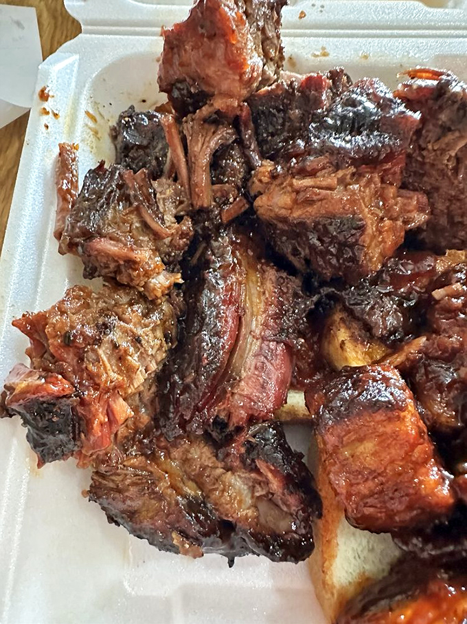 Burnt ends—the barbecue equivalent of winning the lottery. These crusty, succulent meat nuggets are what happen when patience meets fire and skill.