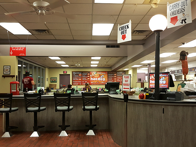 The counter where magic happens – part culinary command center, part community hub, all deliciousness dispatch station.