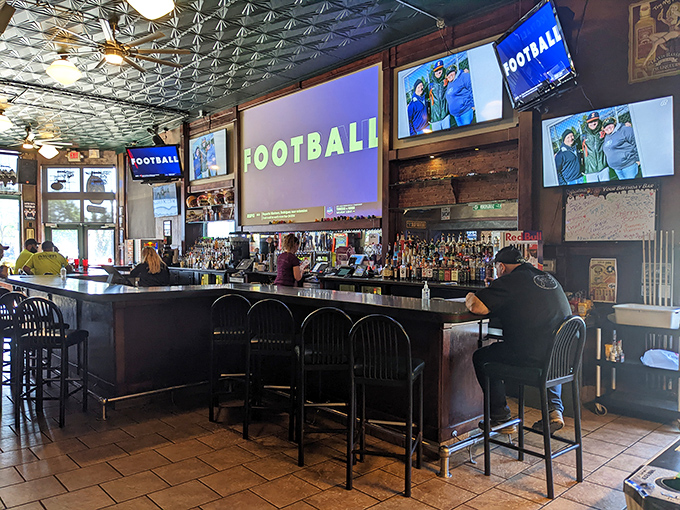 Game day at the bar—where strangers become friends and friends become family, all united by sports, beer, and the promise of great food.