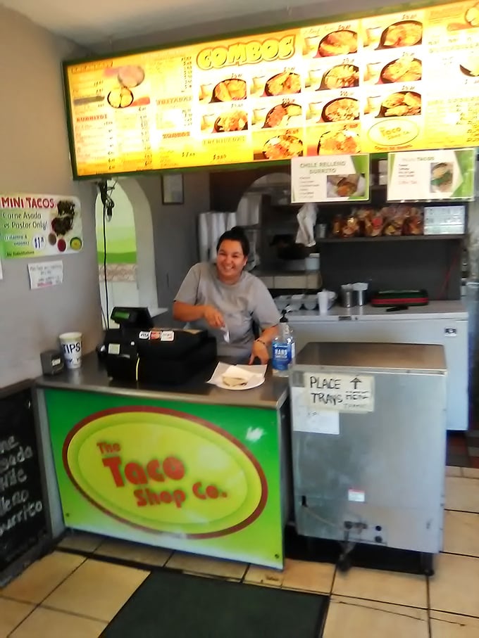 Behind every great taco shop is a friendly face ready to take your order and change your day for the better.