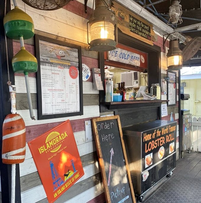 Where the magic happens. That chalkboard menu isn't just listing food—it's offering life-changing culinary experiences.
