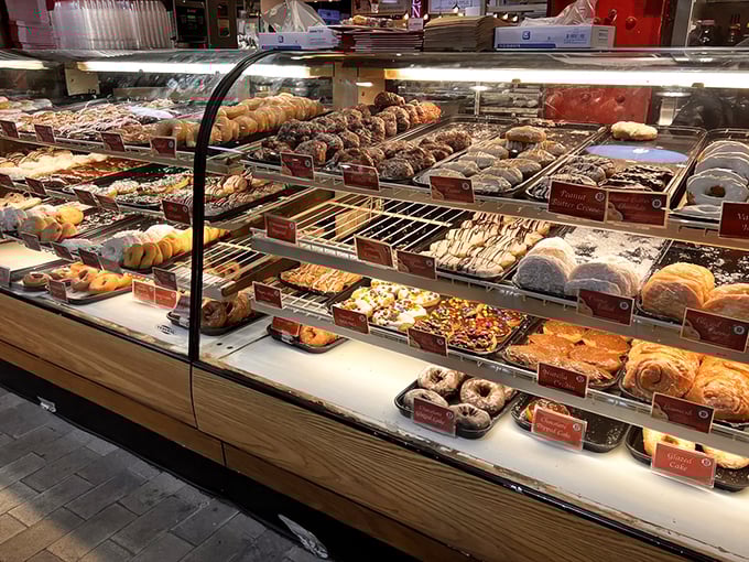 A display case that makes adults press their noses against the glass like children. Resistance is futile, surrender is delicious.