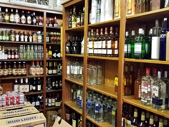 Behind every great meal is a well-stocked bar. This isn't just inventory; it's liquid possibility waiting to happen.