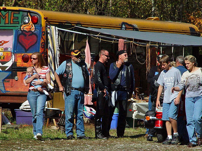 Makanda's festivals bring out colorful characters and even more colorful buses – proving small towns know how to throw big parties.