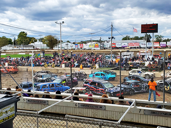 Fremont Speedway erupts with mechanical thunder and flying dirt, proving small towns can pack big adrenaline when engines roar to life.