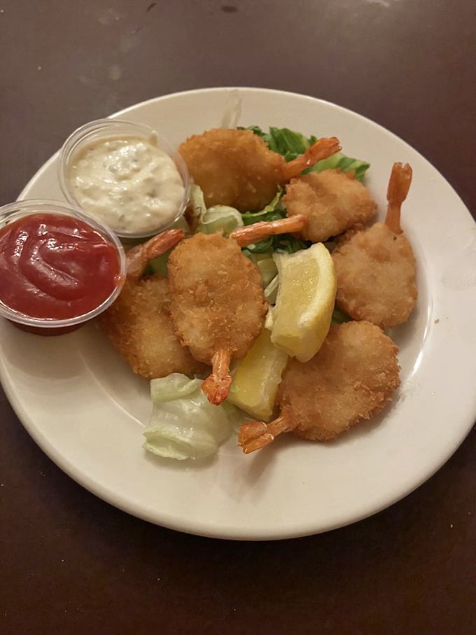 These golden-fried prawns aren't just crispy—they're the kind of dish that makes you wonder why you ever order anything else.