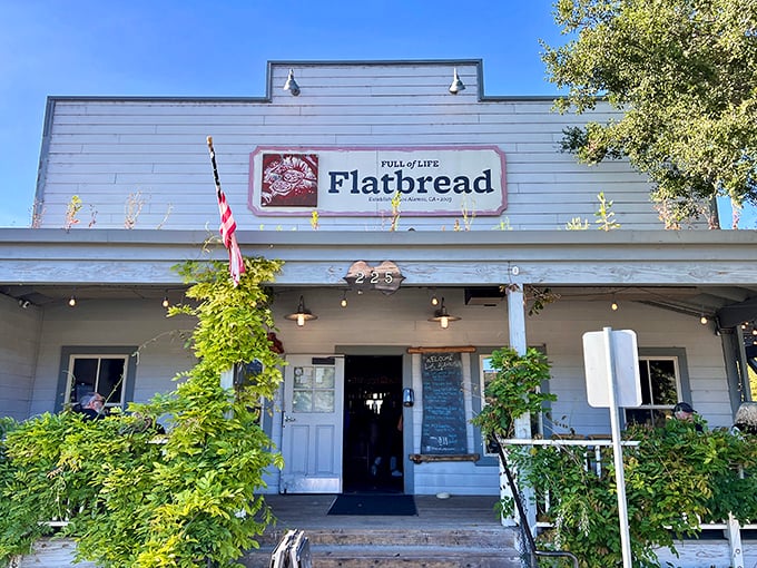 Full of Life Flatbread's humble exterior gives no hint of the wood-fired magic happening inside – like finding Carnegie Hall in a barn.