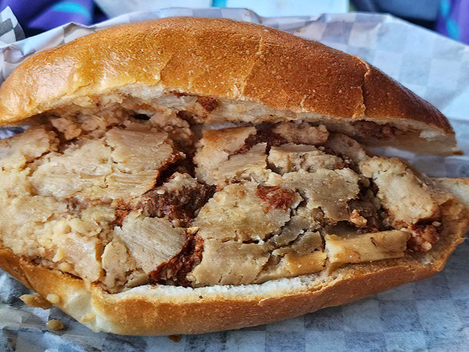 The legendary guajolota – when a tamale and a torta have a delicious baby, this is the result.