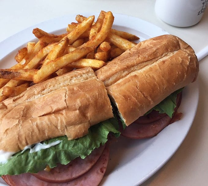 A sandwich so straightforward it doesn't need to show off. Like a reliable friend who's always there when hunger calls.