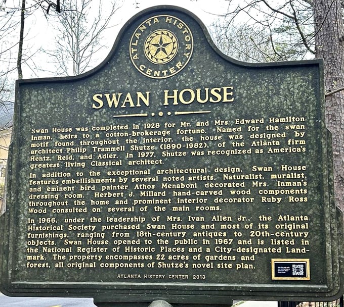 Every great mansion needs its historical marker—consider this your official invitation to step back in time.