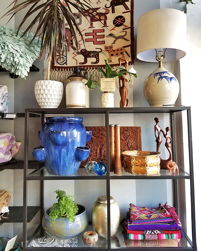 This shelf isn't selling pottery – it's offering the missing pieces to your home's personality puzzle.