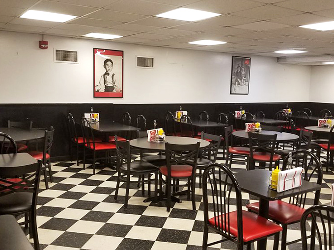 Clean, bright, and inviting – like walking into a friend's breakfast nook, only bigger.