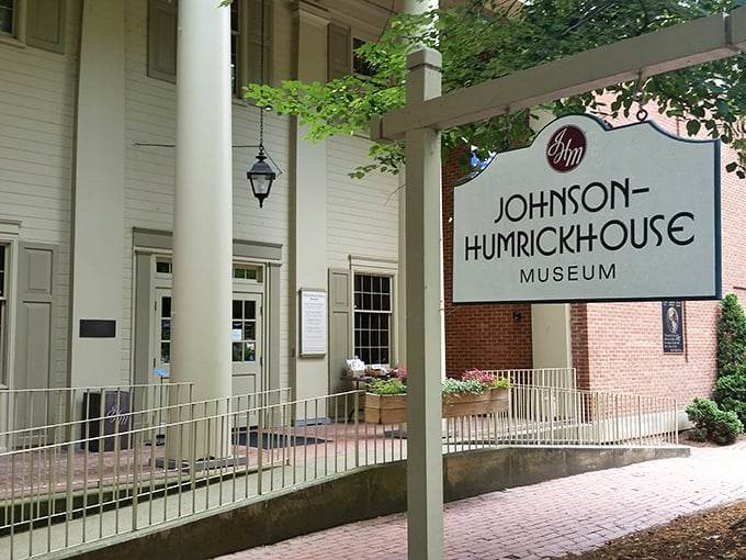 Johnson Humrickhouse Museum - Behind these columns lies an eclectic collection that proves small towns harbor surprisingly worldly treasures and artifacts.