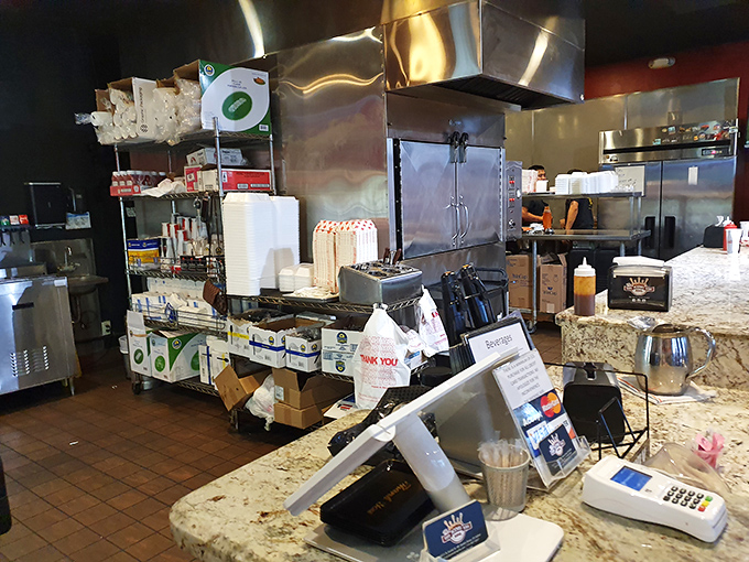 Behind every great BBQ joint is a kitchen that means business. Stainless steel, brick, and purpose—this is where smoke meets science.