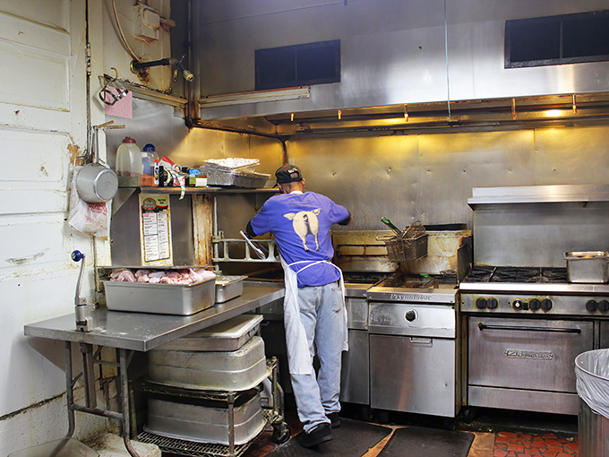 Where the magic happens—a kitchen that respects tradition while feeding modern appetites. No fancy equipment, just know-how and patience.