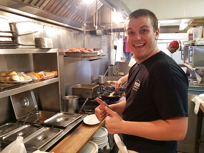 Behind every great diner plate is a kitchen maestro who conducts the breakfast symphony with spatula in hand and timing in heart.