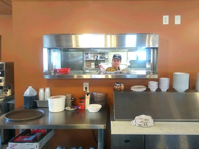 A glimpse into the kitchen—where pancake magic happens and breakfast dreams come true regardless of what time your watch says.