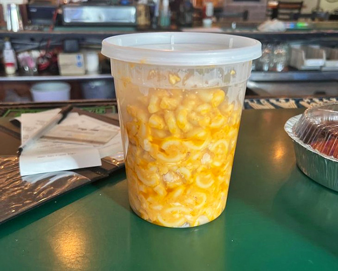 Mac and cheese this creamy should require a permit. This isn't just comfort food—it's comfort that gives you a full-body hug.
