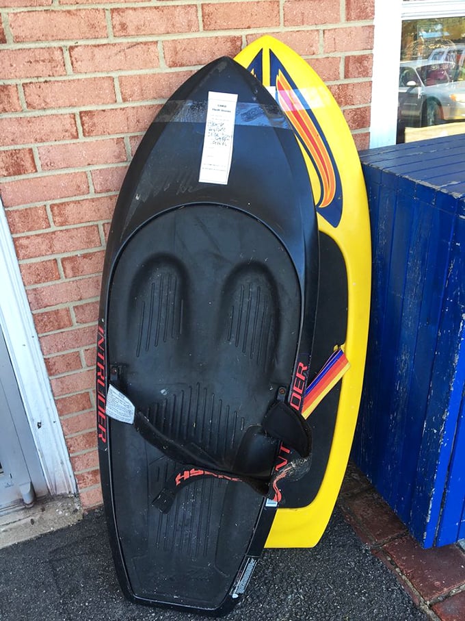 Beach life on a budget! These boards would cost upwards of $100 new, but here they're practically begging to ride the waves again.