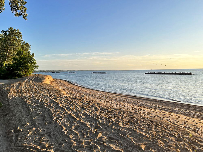 Aerial perspectives reveal why this peninsula captivates visitors from across the Great Lakes region.