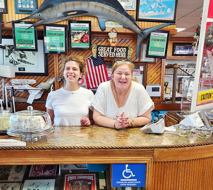 The heart and soul behind every great diner—staff who treat you like the regular you're about to become.
