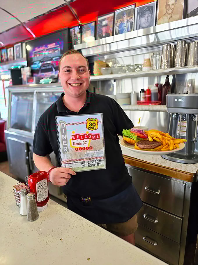 Behind every great diner meal is a smiling face ready to make your day better.