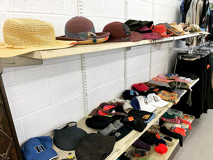 Hat heaven for those who understand that proper headwear isn't just fashion—it's an entire personality statement.