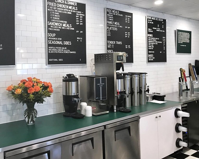 Coffee station blooming with fresh flowers—because even the smallest details matter when you're serious about hospitality.