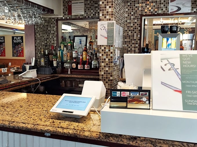 Behind this counter, breakfast dreams come true and diet plans go to die—a fair trade by any measure.