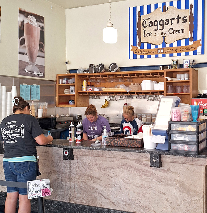 At this counter, magic happens daily – where ordinary ingredients transform into extraordinary creations that make adults smile like children.