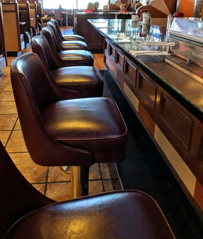 Counter seats – the front-row tickets to the greatest show in Bensalem, where regulars exchange friendly banter and newcomers quickly become part of the family.
