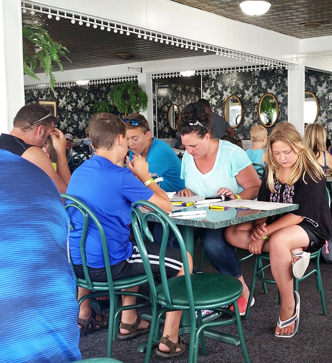Happy diners enjoying the kind of meal that creates lifelong food memories and stories.