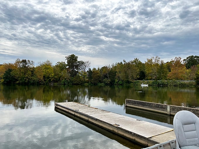 A simple dock becomes a gateway to possibility—the starting point for adventures or just afternoon naps disguised as fishing.