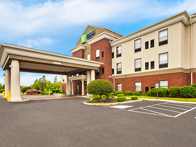 The Holiday Inn Express – where out-of-towners discover that Van Wert hospitality extends beyond the charming downtown and into the comfy pillow selection.