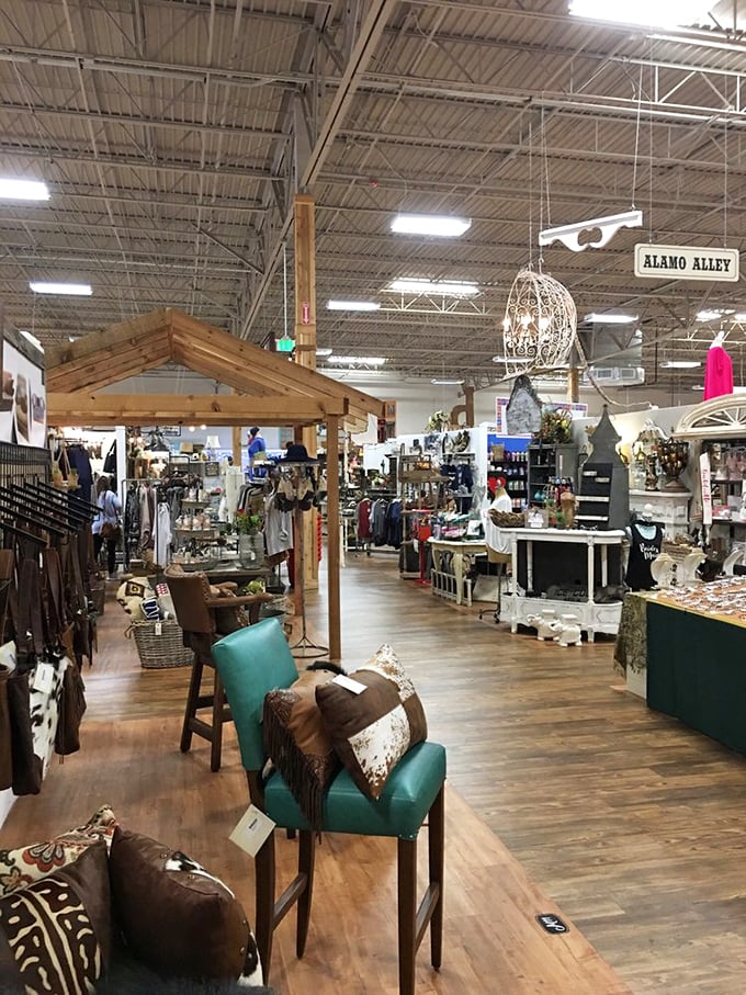 Wide aisles and clever organization make treasure hunting civilized—no Indiana Jones machete required to navigate this well-curated jungle.