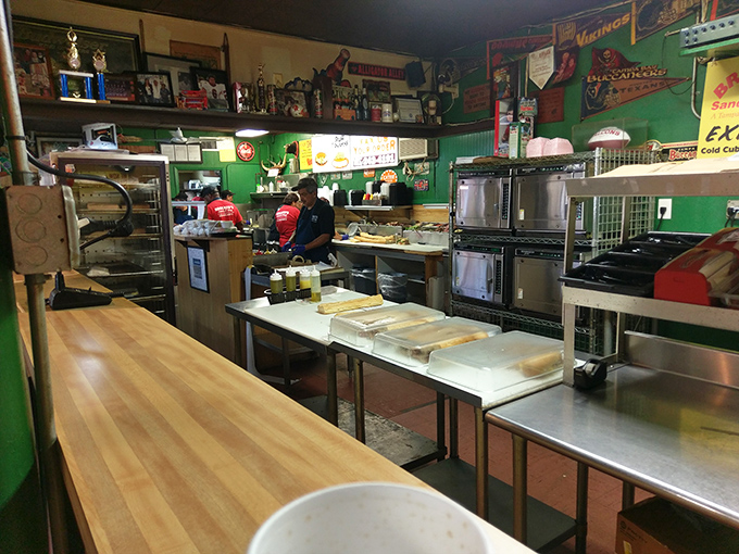 Where the magic happens: Brocato's kitchen may not have fancy gadgets, but it has something better—decades of experience and time-tested techniques.