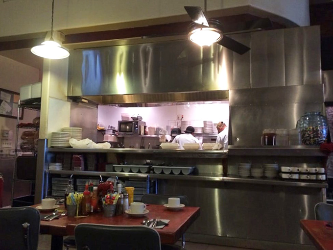 Behind the scenes, The Griddle's kitchen crew orchestrates breakfast symphonies with the precision of NASA engineers and the soul of jazz musicians.