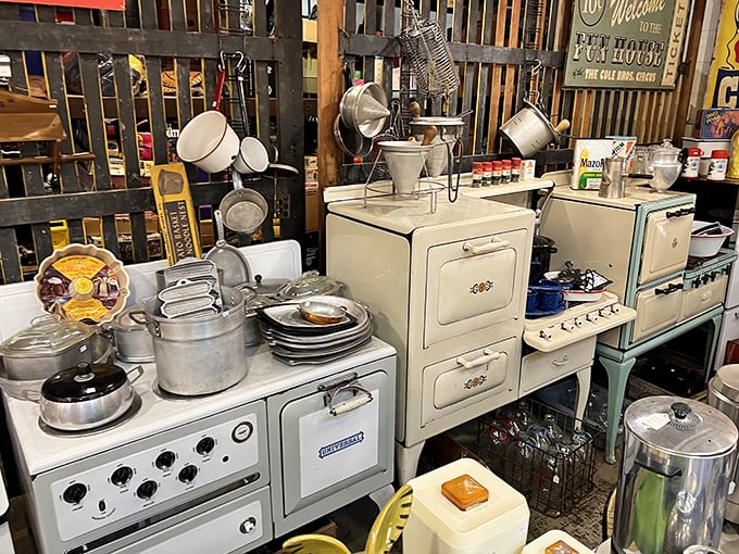 The kitchen collection that makes modern appliances look disposable by comparison. These workhorses have been making Sunday dinners for generations.