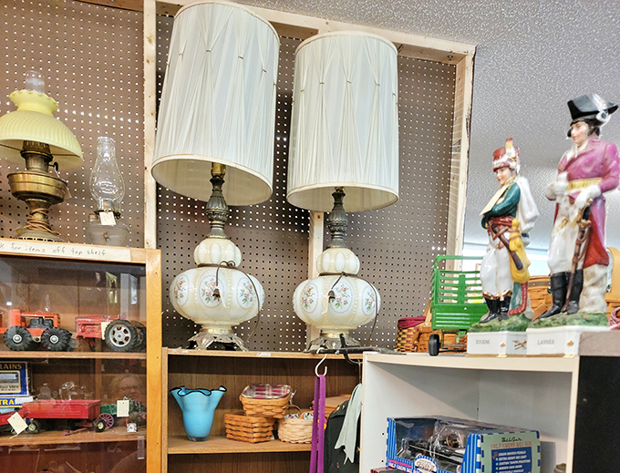 These vintage lamps aren't just lighting fixtures—they're time machines to grandma's living room, where conversations happened without smartphone interruptions.