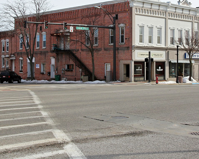 Winter in Bryan transforms familiar intersections into scenes worthy of a Christmas card—minus the crowds of big-city holiday shopping.