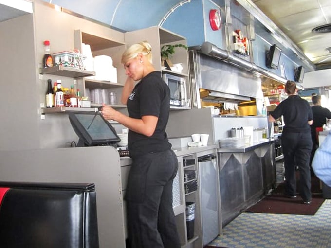 The old-school register where transactions feel personal, not like automated corporate processing experiences.