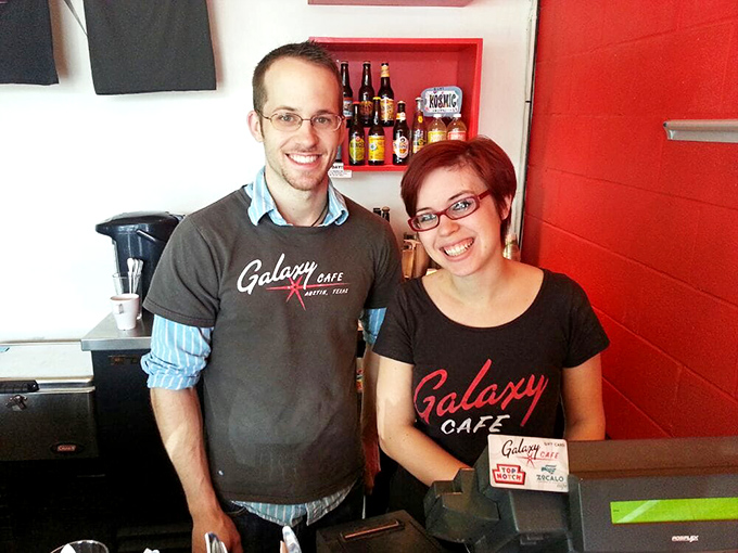 The staff at Galaxy Cafe wear their passion for good food like a badge of honor—and their smiles are as genuine as the ingredients.