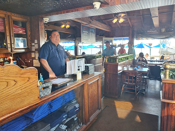 The staff at Fisherman's carry themselves with the quiet confidence of people who know they're serving some of the best seafood on the California coast.