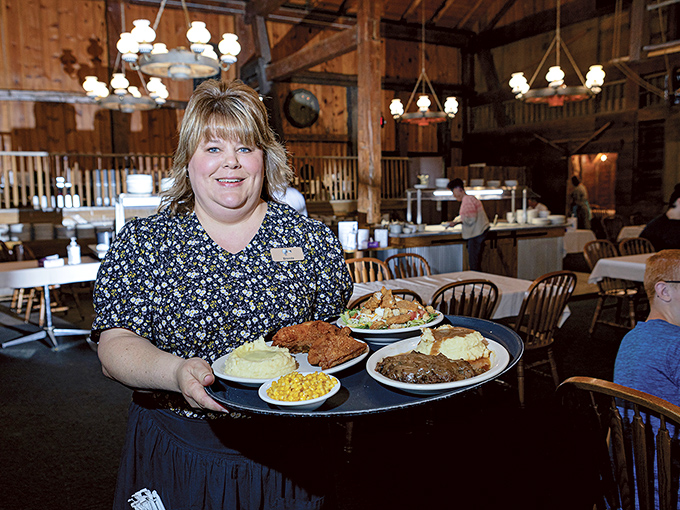 Servers who carry plates like Olympic torchbearers – with pride, purpose, and perfect balance. That tray weighs more than my monthly grocery haul.